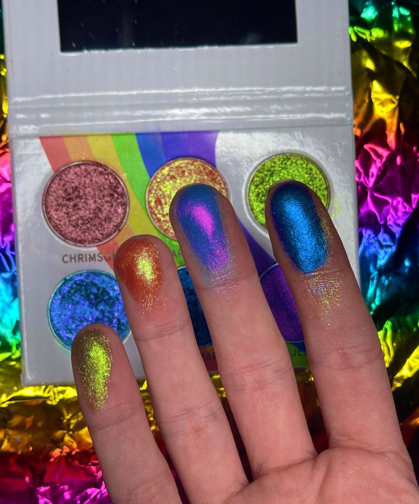 Spectra-Chrome Eyeshadow Palette – Chaotic Cosmetics