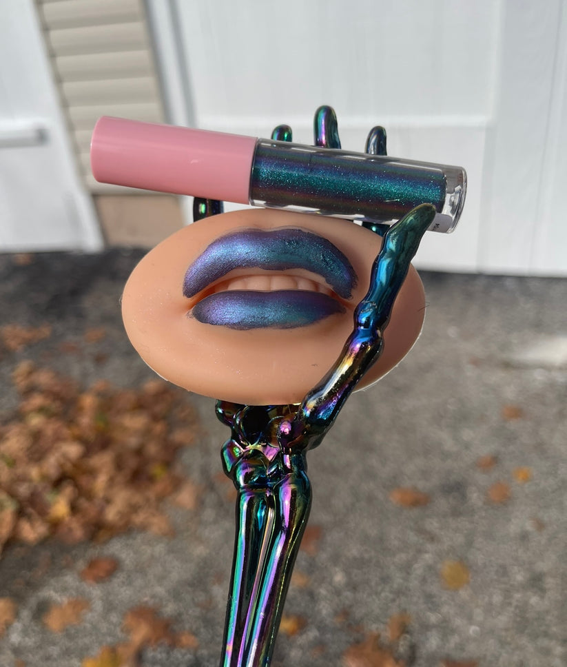 Color Chrome Lipstick “Funky Peacock” – Chaotic Cosmetics